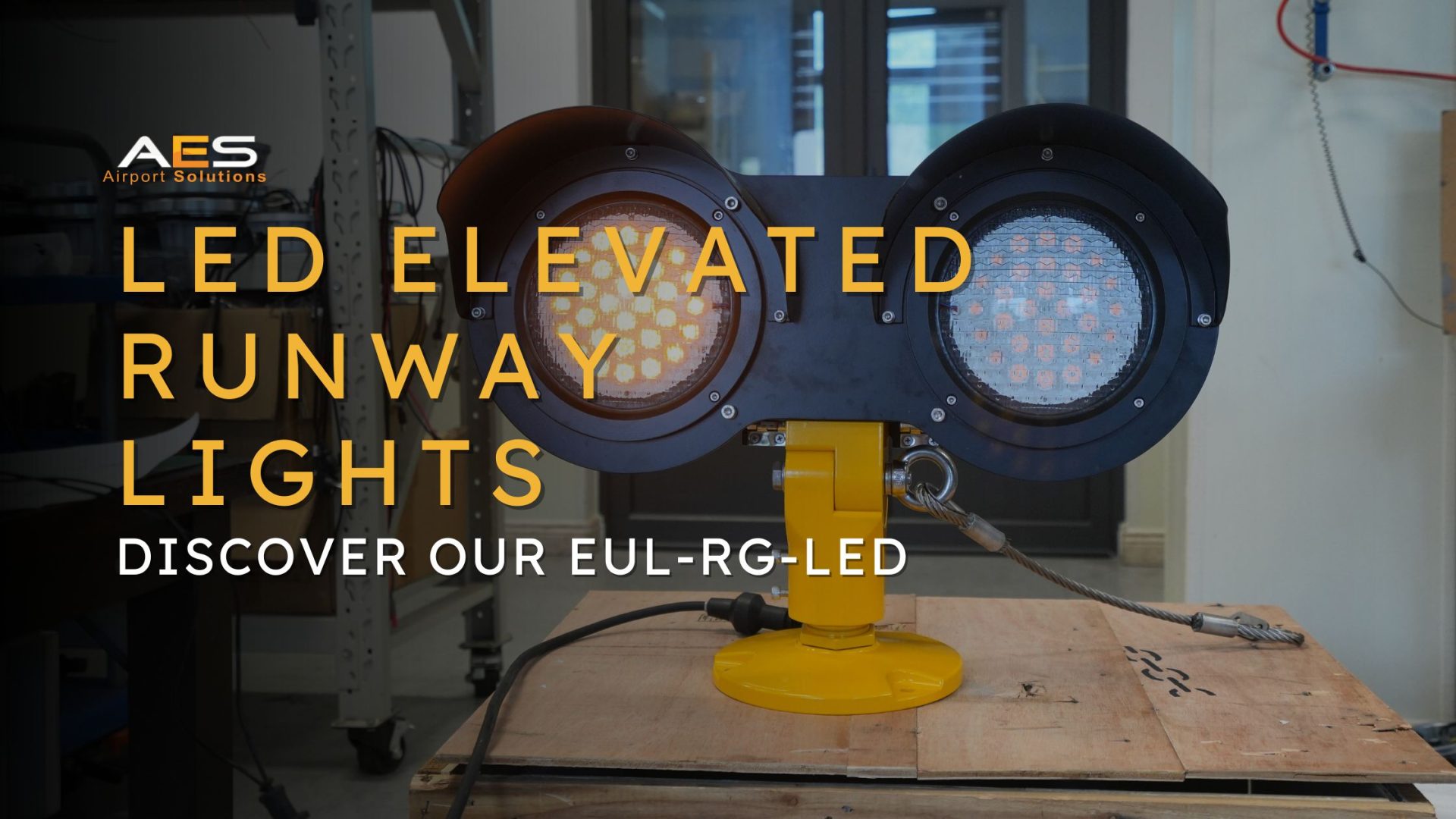 LED Elevated Runway Guard Lights EUL-RG-LED | AES Airport Solutions